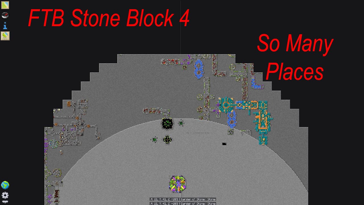 FTB Stone Block 4 | So Many Places | Ep 3 - YouTube