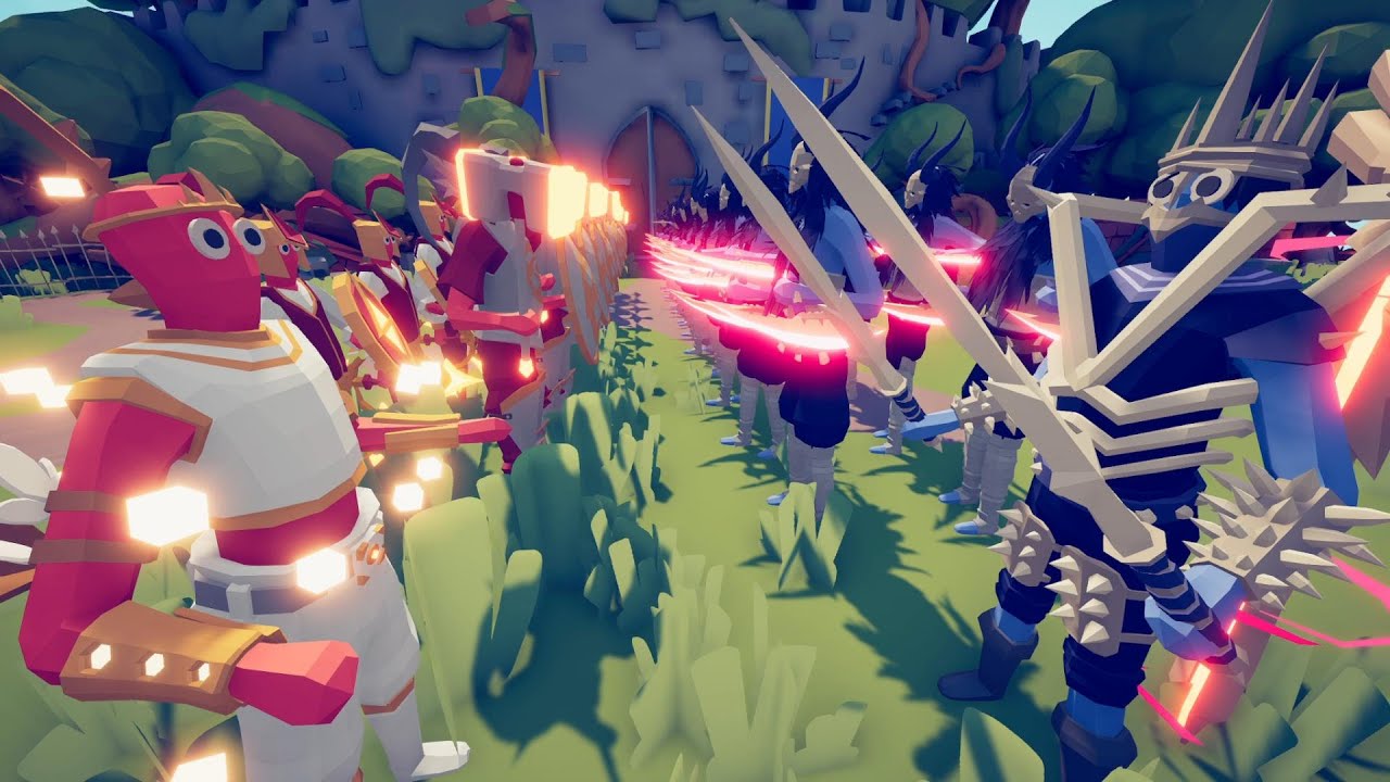 Evil Army VS Good Army ,Void Monarch VS Chronomancer Totally Accurate ...