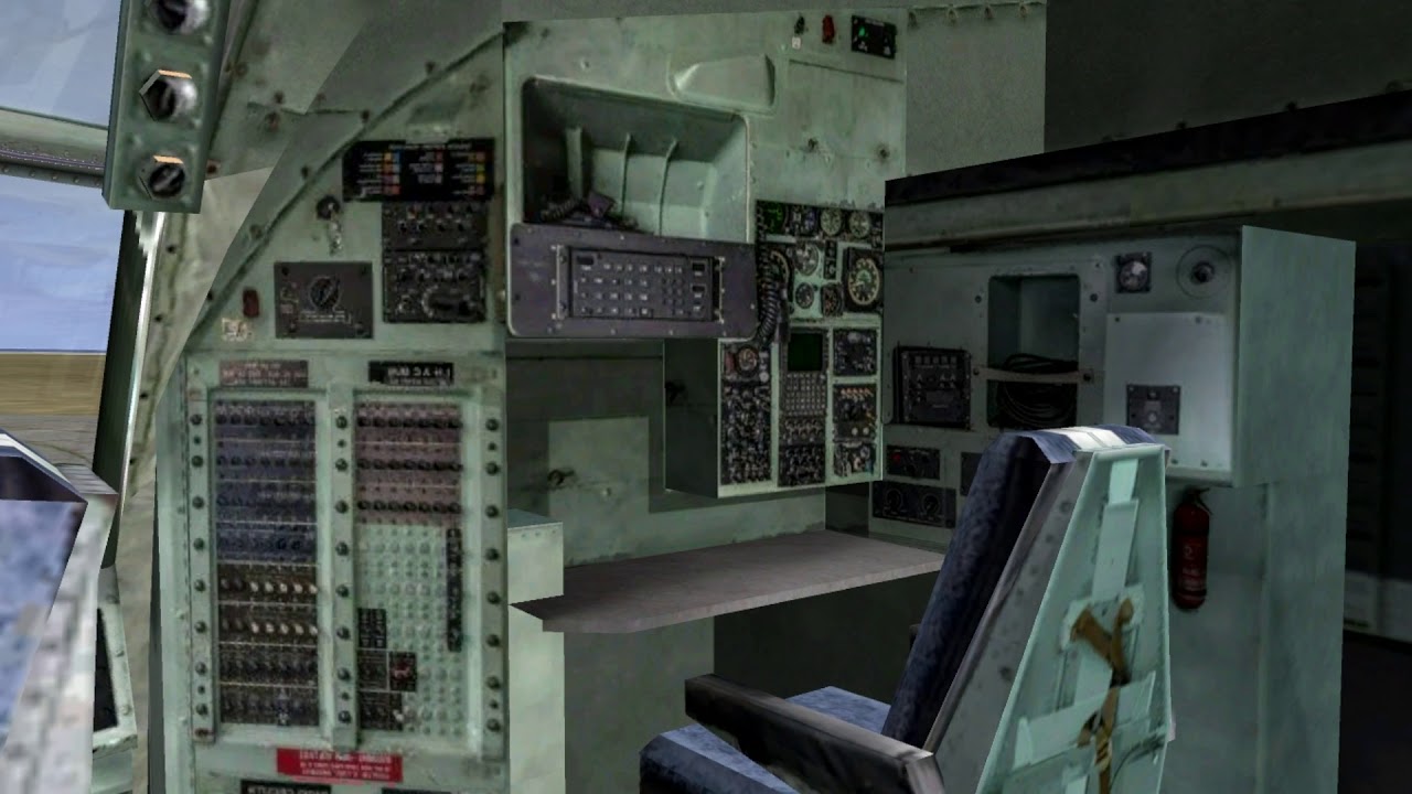 C-130H Cockpit - YouTube
