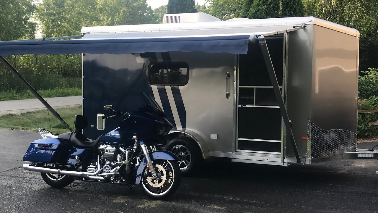 Custom Motorcycle Cargo Trailers