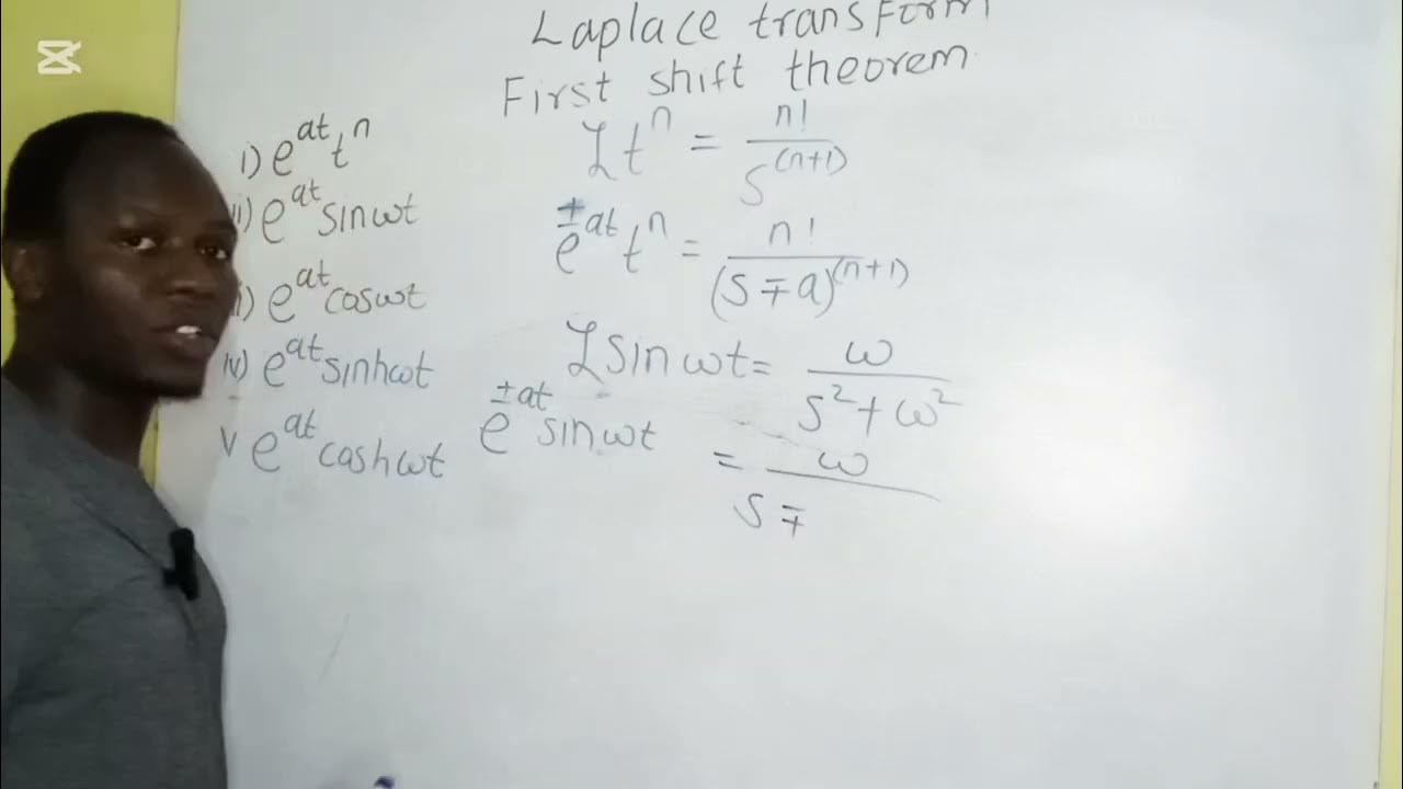 LAPLACE TRANSFORM: FIRST SHIFT THEOREM /DERIVING/ENGINEERING MATHEMATICS - YouTube