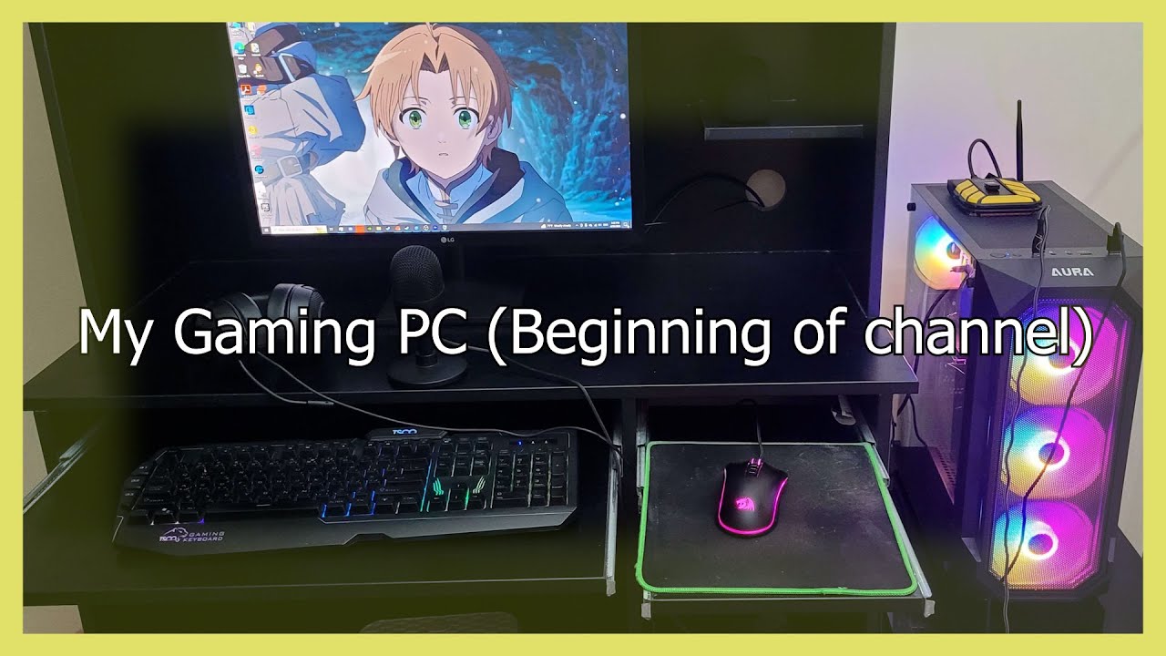 My Basic Gaming PC (Beginning of the channel) - YouTube