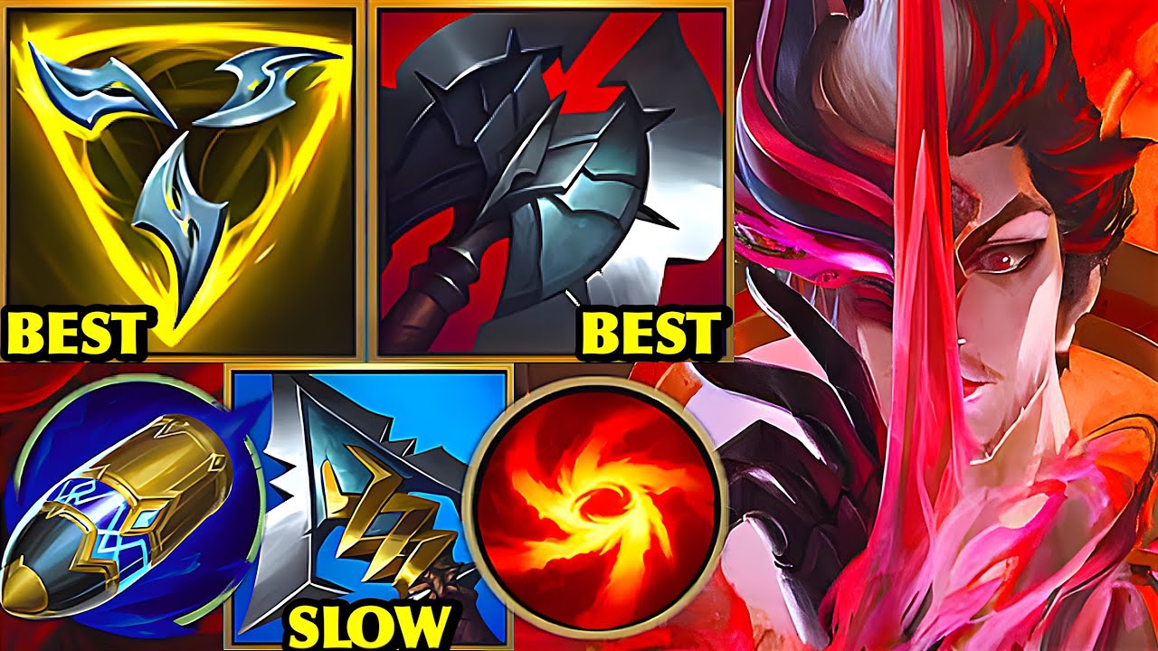 Wild Rift China Zed Jungle | Trinity × Black Cleaver BEST ZED Build ...