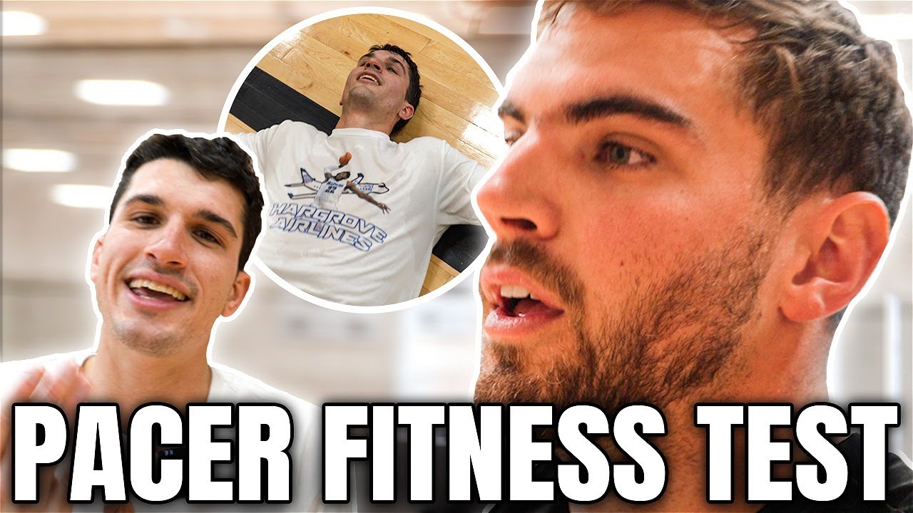 LOSER DOES THE PACER Fitness Test (Beep Test) | INTENSE 3v3 Basketball ...