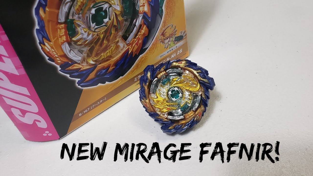 Beyblade Burst Mirage Fafnir Unboxing - YouTube