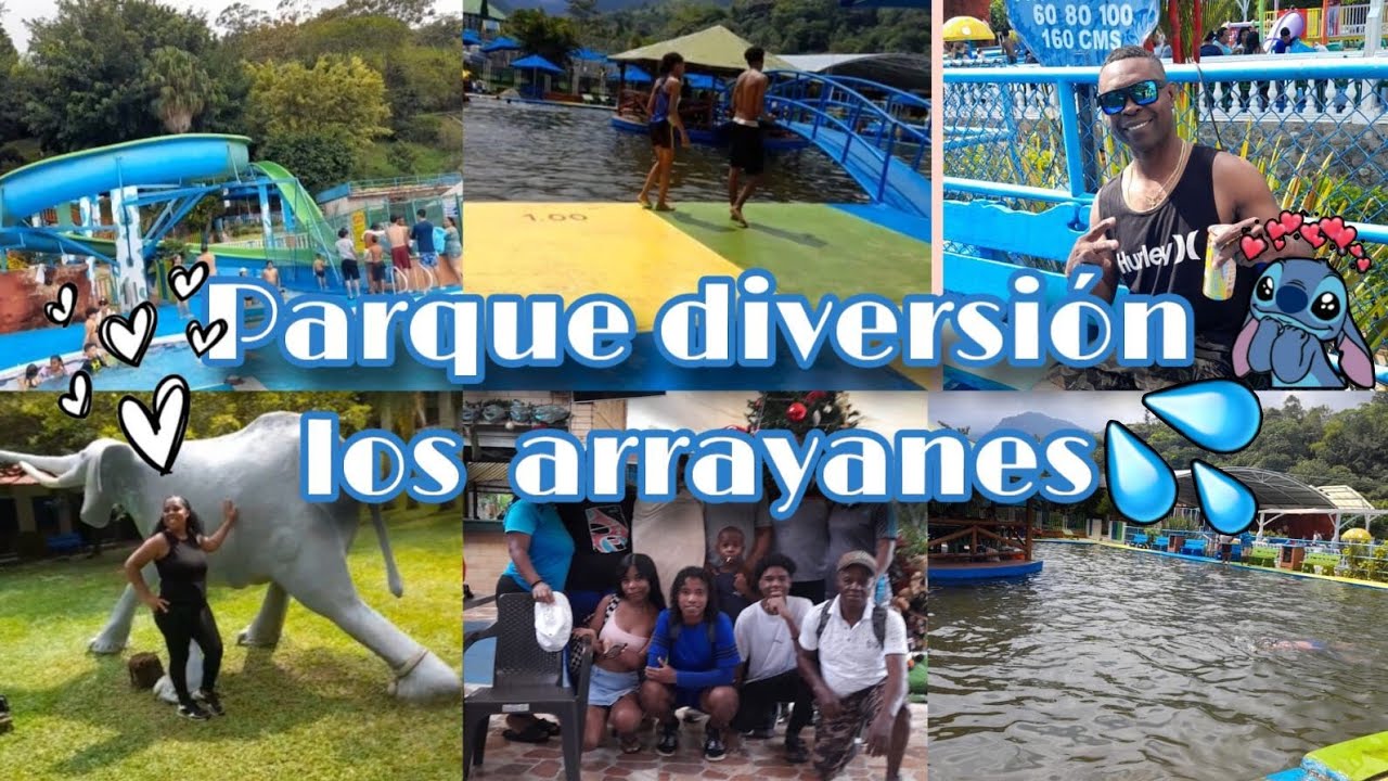 PASEO EN LOS ARRAYANES Parque ACUÁTICO // Cali Pance // l año nuevo ...