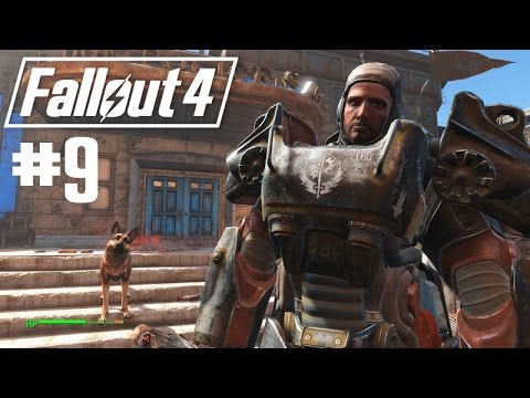 Fallout 4 - Part 9 - Terminator Synth ArcJet System Ambush and Paladin ...