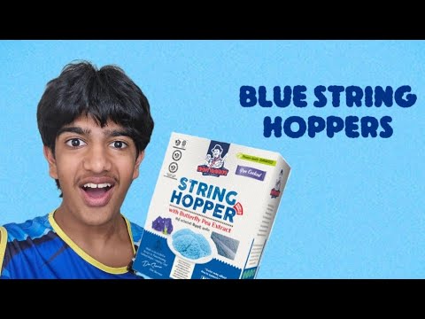 Making Blue String Hoppers With Deabrew @dondaddylk - YouTube