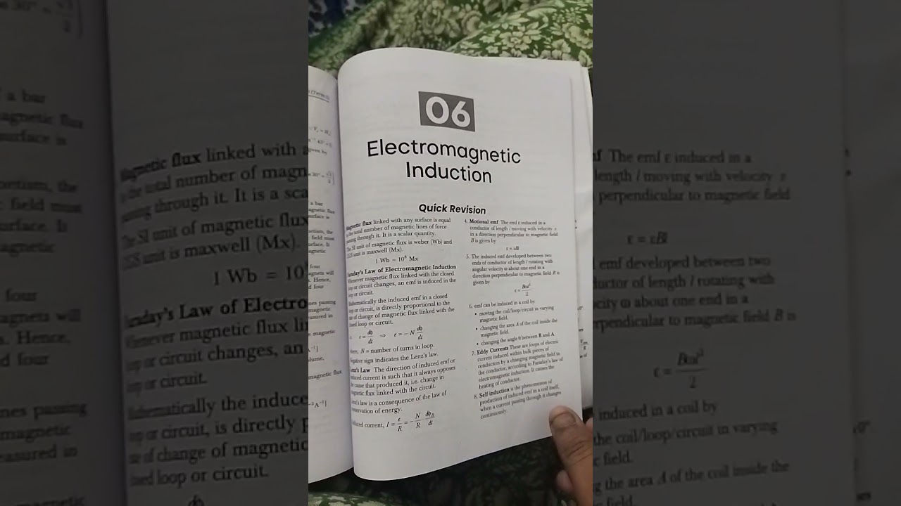 physics class 12 emi short notes - YouTube