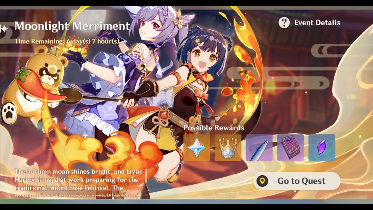 Moonlight Merriment event ending part 1 - YouTube