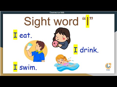 Practice reading simple Sentences | Sight word 'I' sentences | Level 1 ...