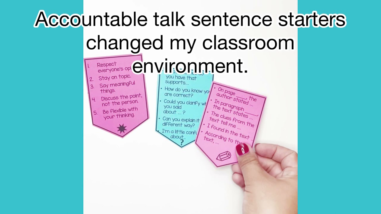 Accountable Talk Phrases