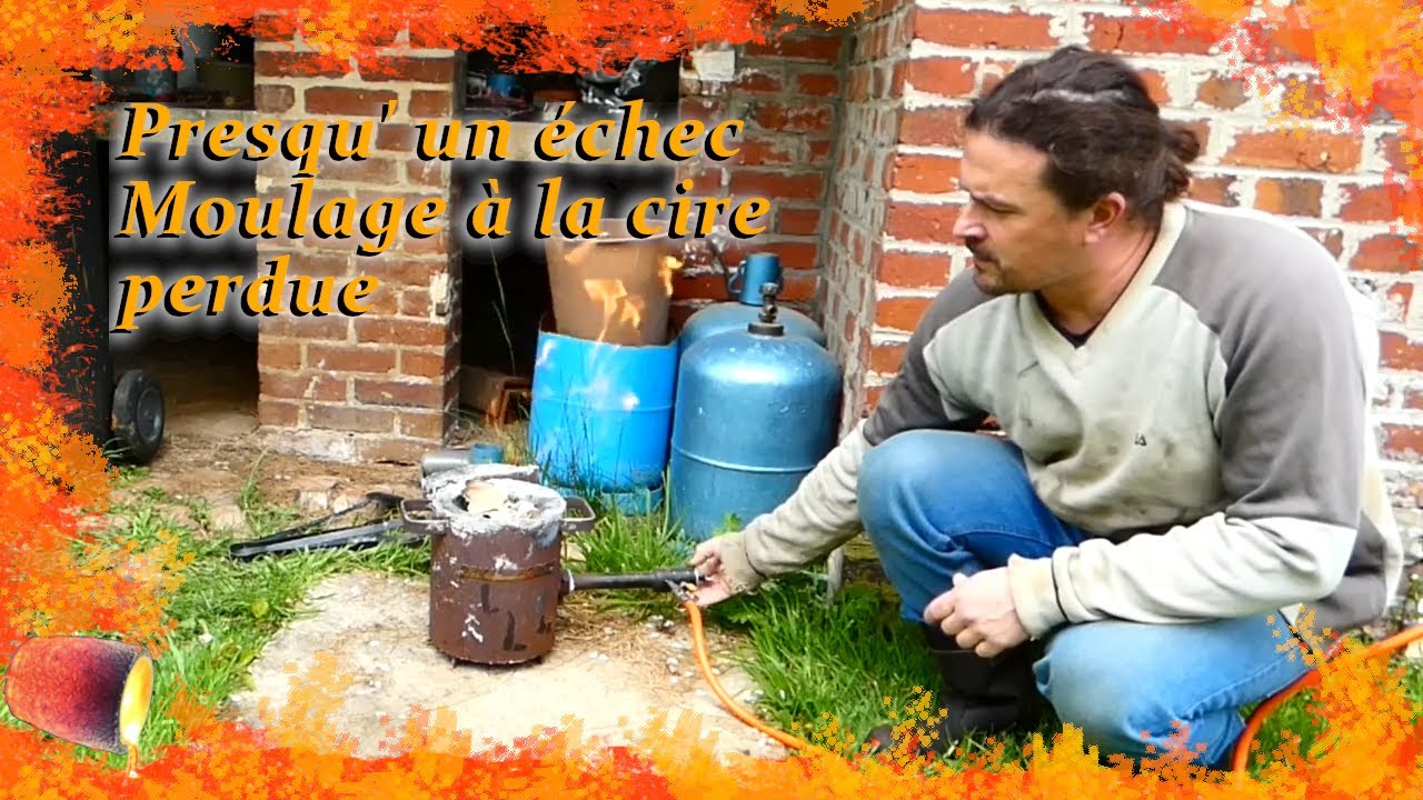 Moulage à la cire perdue, argile. Je tente un retour aux sources. - YouTube