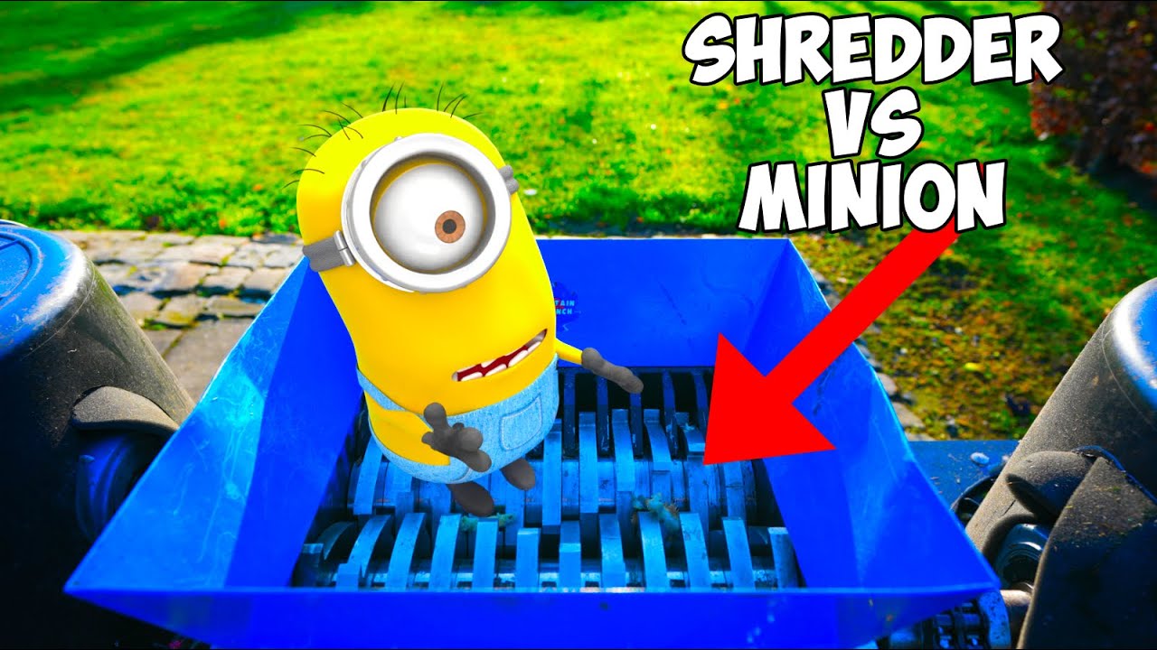💙⭐️ Shredder vs Minions Backpack EXPERIMENT ⭐️💙 - YouTube