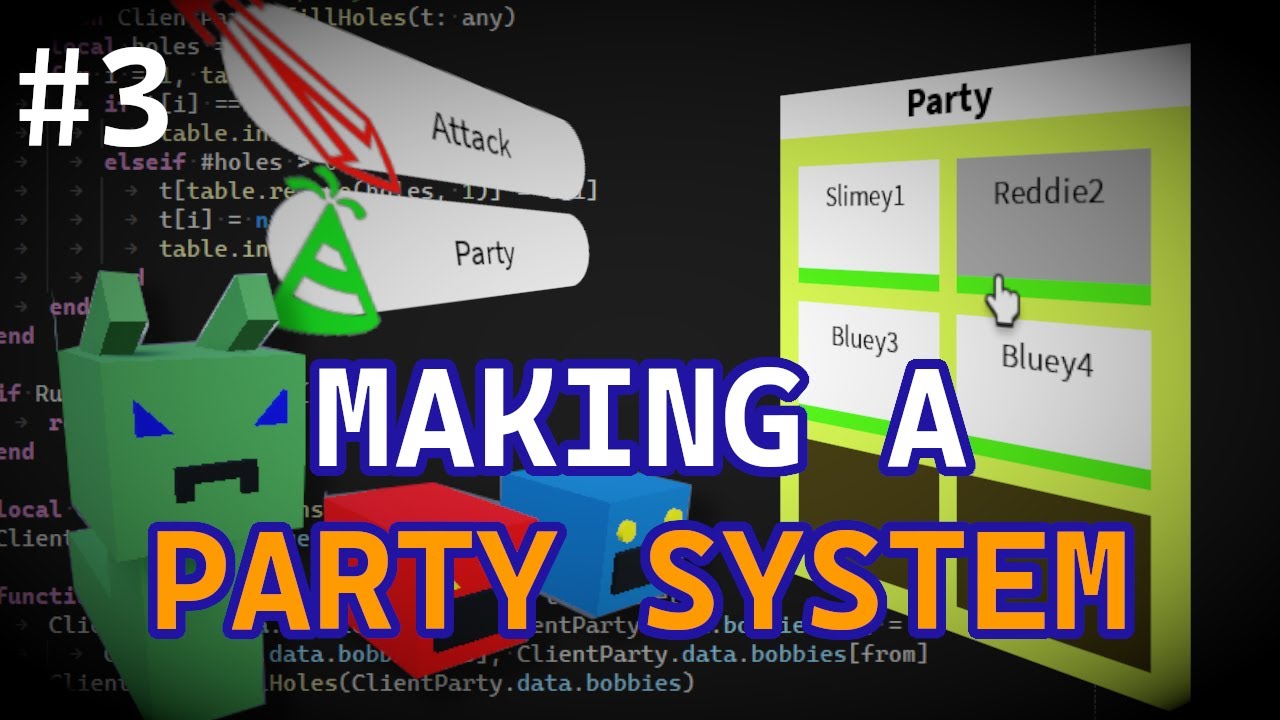 Party System #3 - Roblox Pokemon Tutorial Series - YouTube