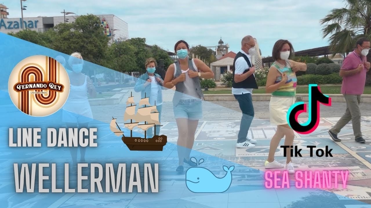Wellerman ( Sea Shanty ) Baile en Linea ★ Line Dance ★ Ballo di Gruppo ★ Choreo ★TikTok ...
