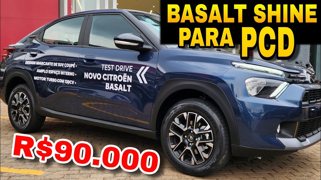 NOVO CITROEN BASALT SHINE 1.O TURBO 2025 | DETALHES PARA PCD MAIS ...