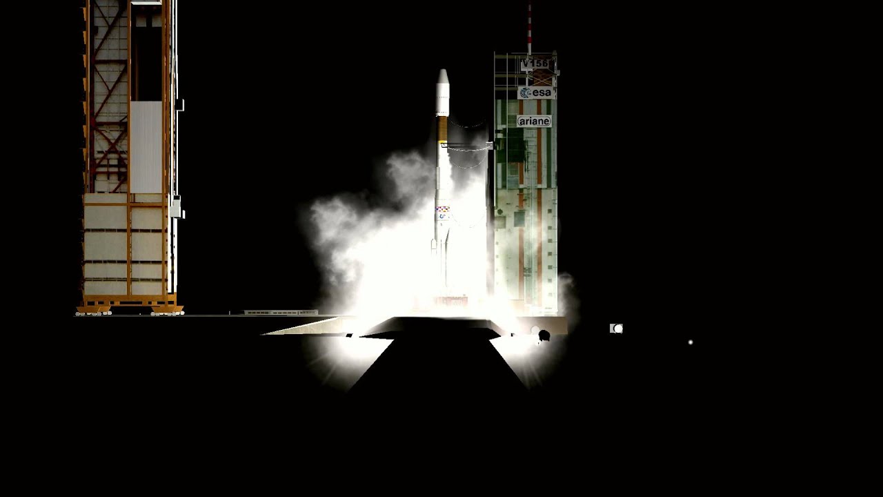 Orbiter 2010 Ariane 4 Night Launch TEST - YouTube