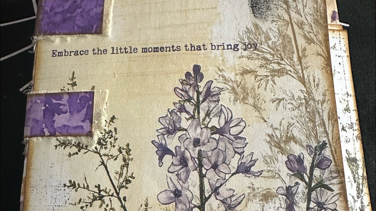 November @hitherandyonstudio tab journal kit freebie flip through ...