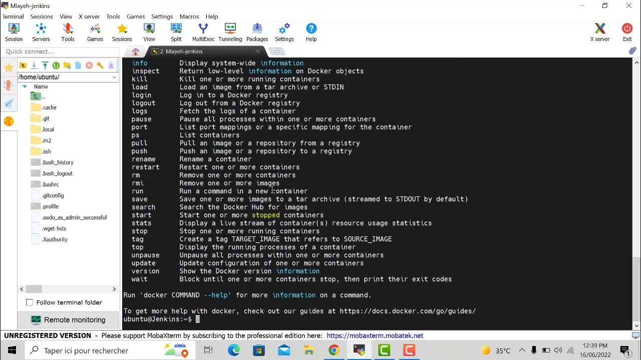 Devops 14 Git Projet J2ee Creationimagedocker With Dockerfile Push Image Dans