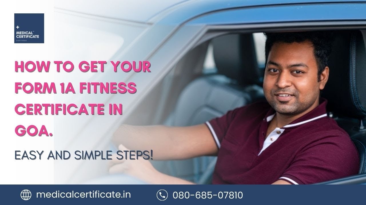 How to Get Form 1A Medical Certificate Online in Goa / Fast, Valid ...