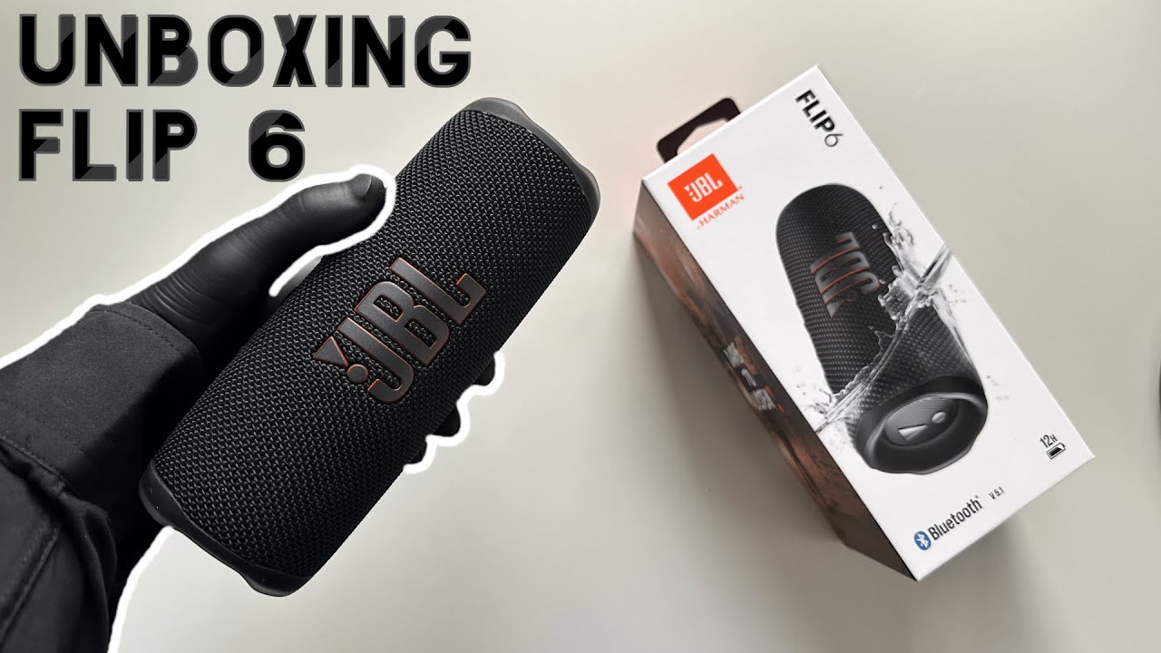 JBL Flip 6 - Unboxing - YouTube