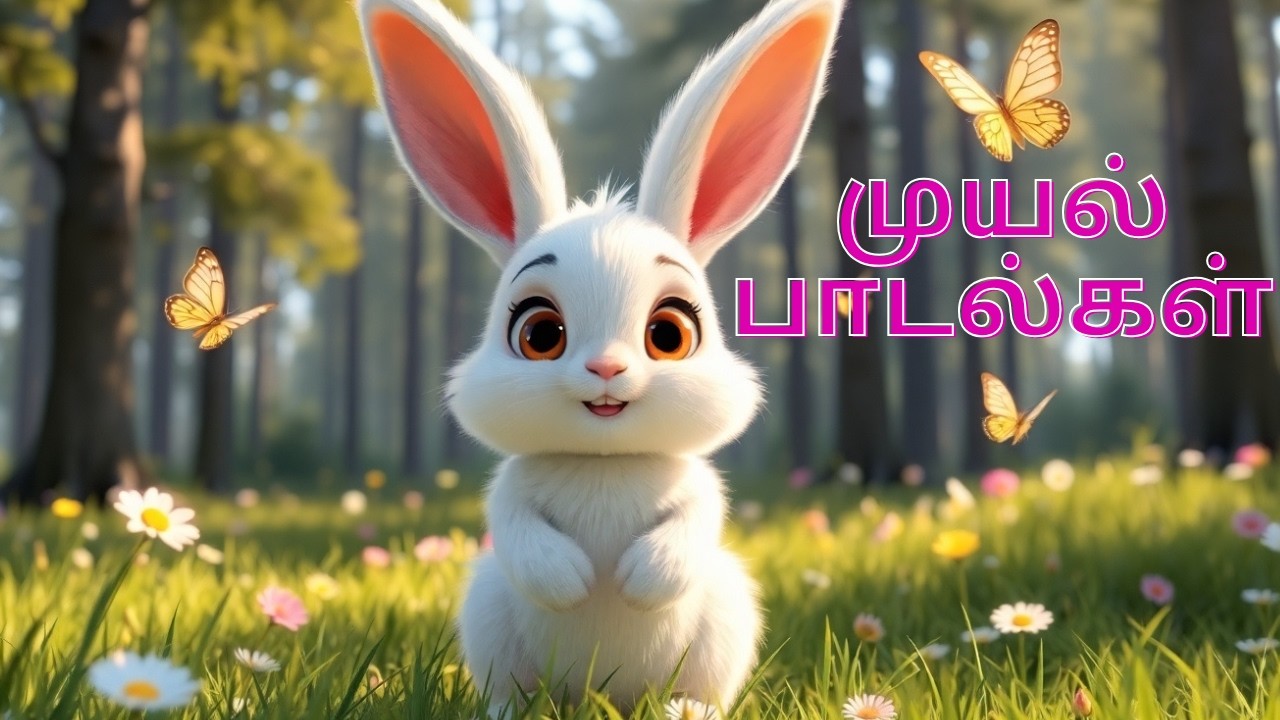 முயல் பாடல்கள் | Cute rabbit songs in Tamil | Tamil nursery songs - YouTube