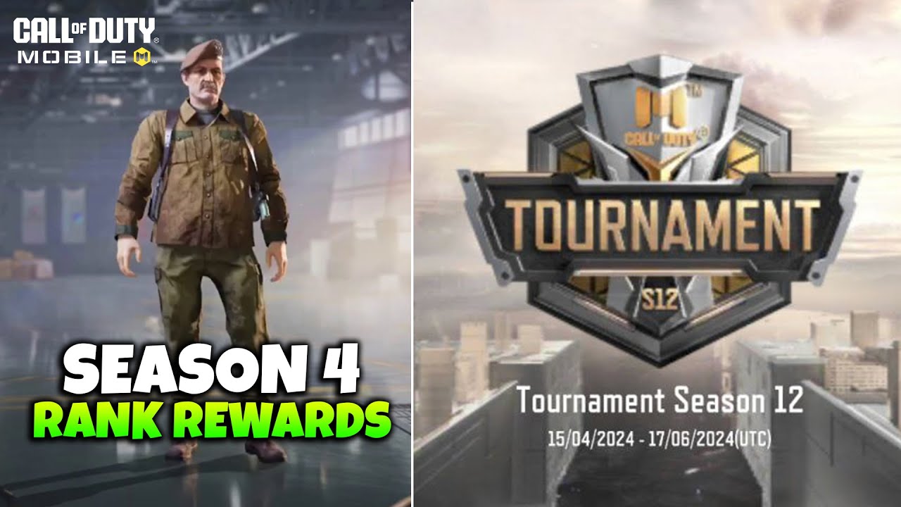 Season 4 Rank Series 2 Rewards CODM - Tournament S12 Rewards COD Mobile ...