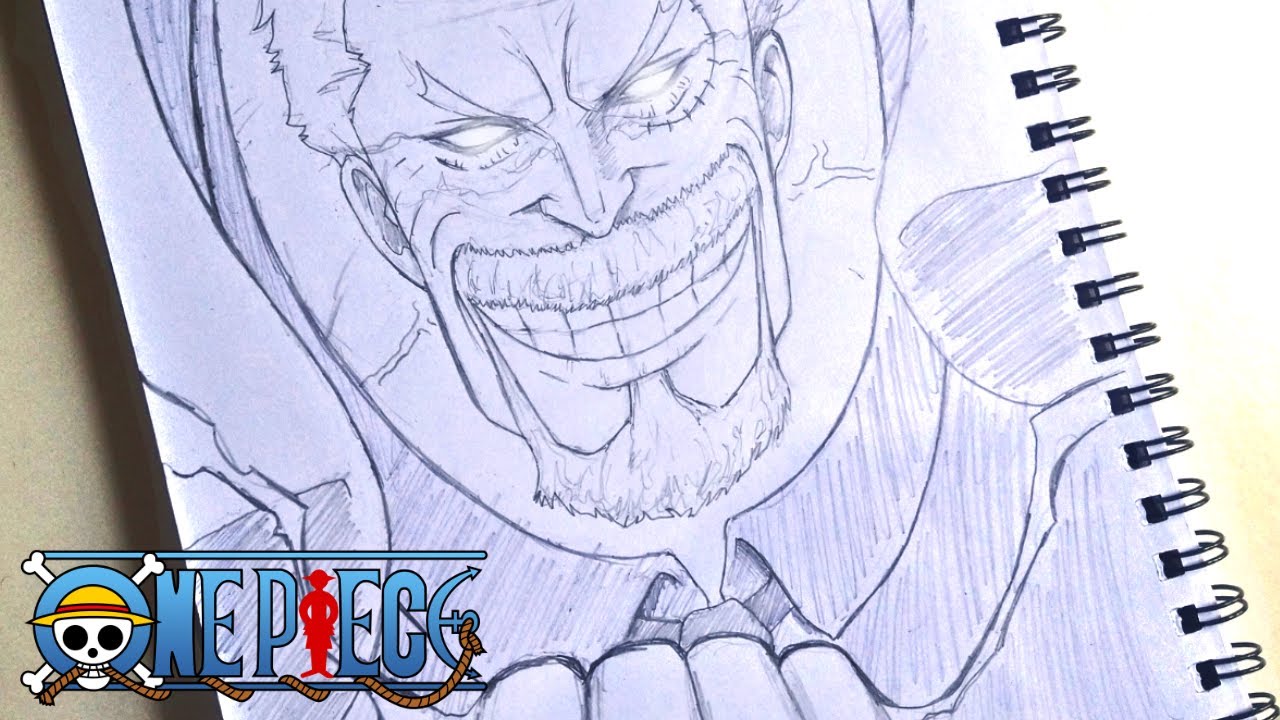 Como Desenhar o Garp Galaxy Impact One Piece - YouTube