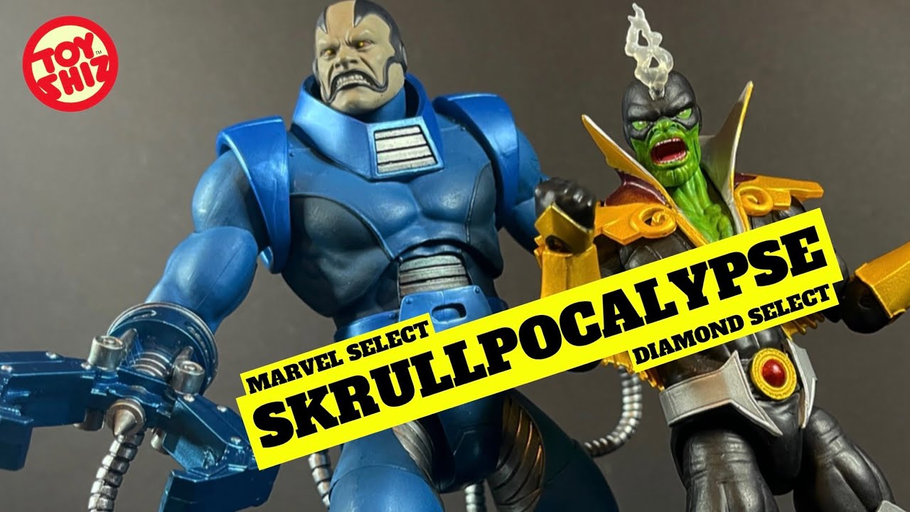 2023 MARVEL SELECT APOCALYPSE & SUPER SKRULL | Diamond Select - YouTube