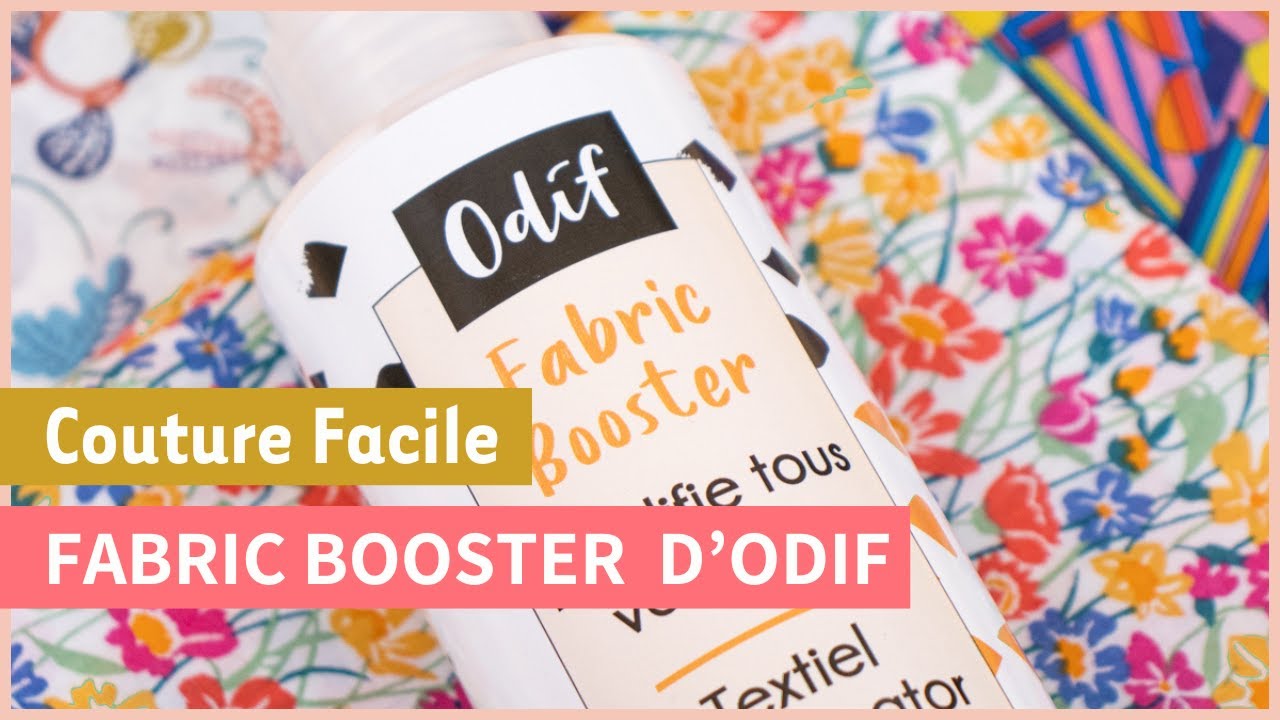 Test : Rigidifier un tissu avec le Fabric booster Odif - YouTube