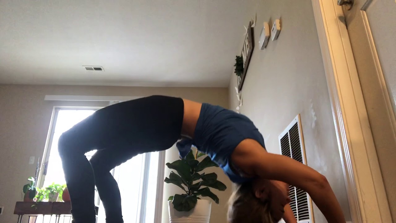 Backbending practice - YouTube