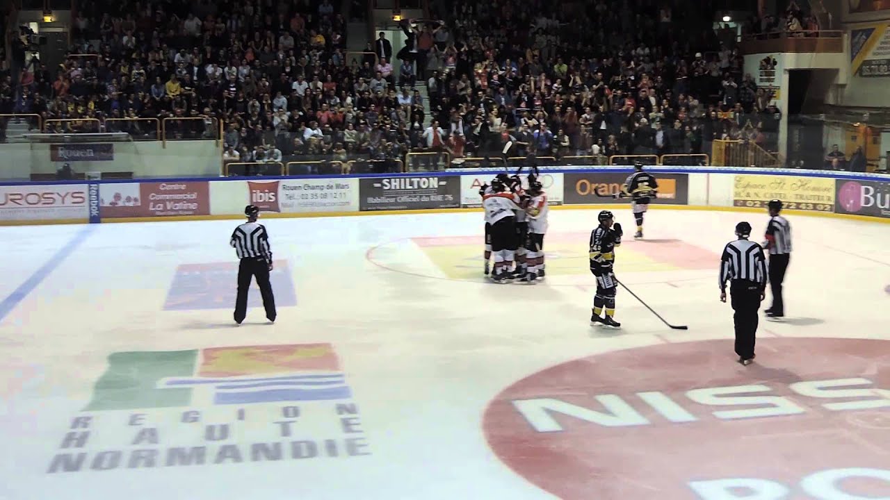 Rouen-Amiens 18/10/2014 But de Jamie Vanderveeken (5-3) LM - YouTube