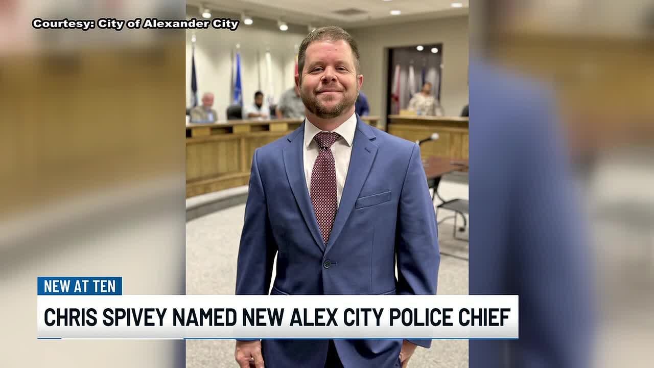 Chris Spivey named new Alex City Police chief - YouTube