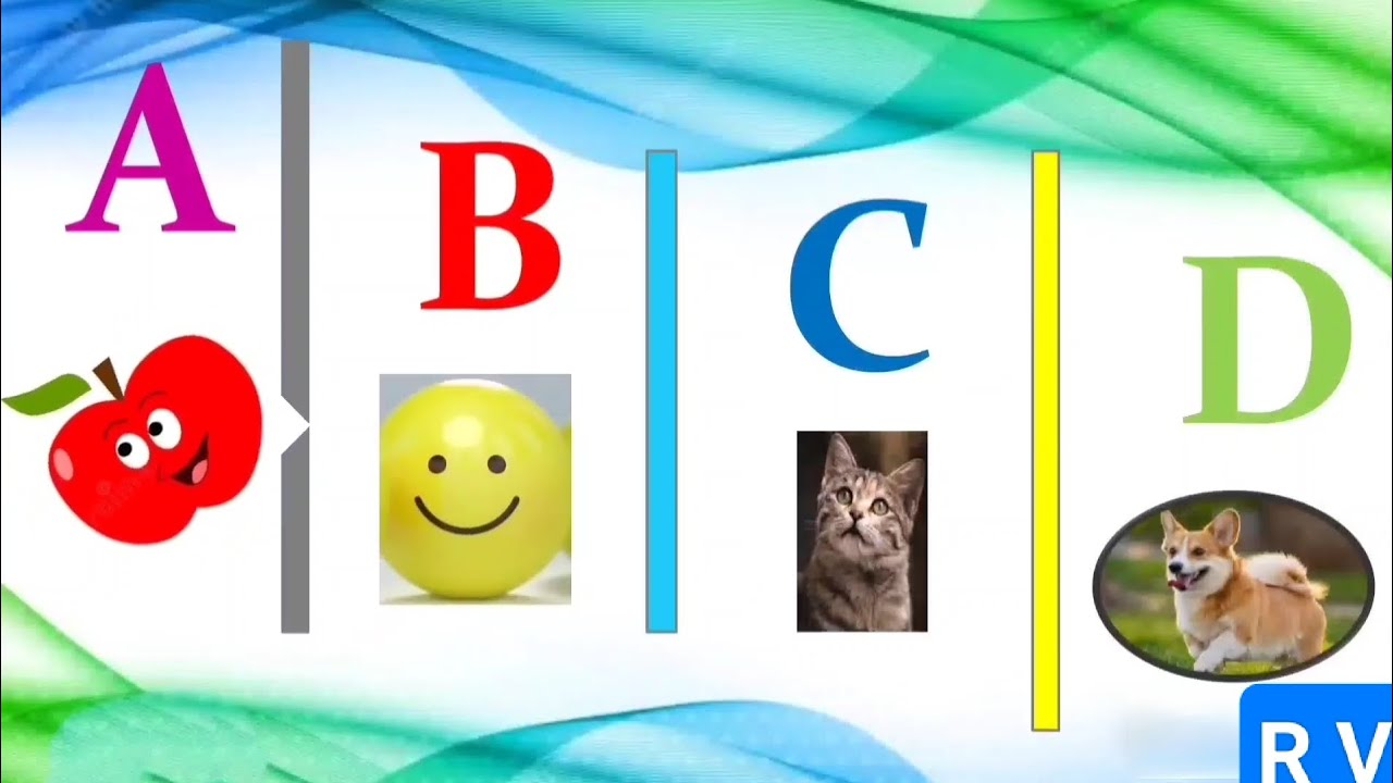 A for Apple | abcd video | abcd for kids | kids voice | learn Alphabet | School at home - YouTube