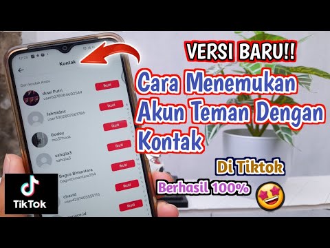 Cara Menemukan Akun Tiktok Teman Menggunakan Kontak