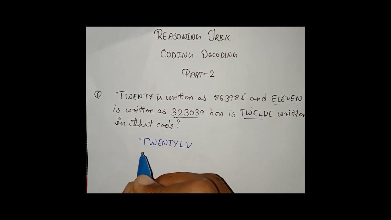 Number Reasoning Coding Decoding Reasoning Questions Shorts Ytshorts Viral Trend