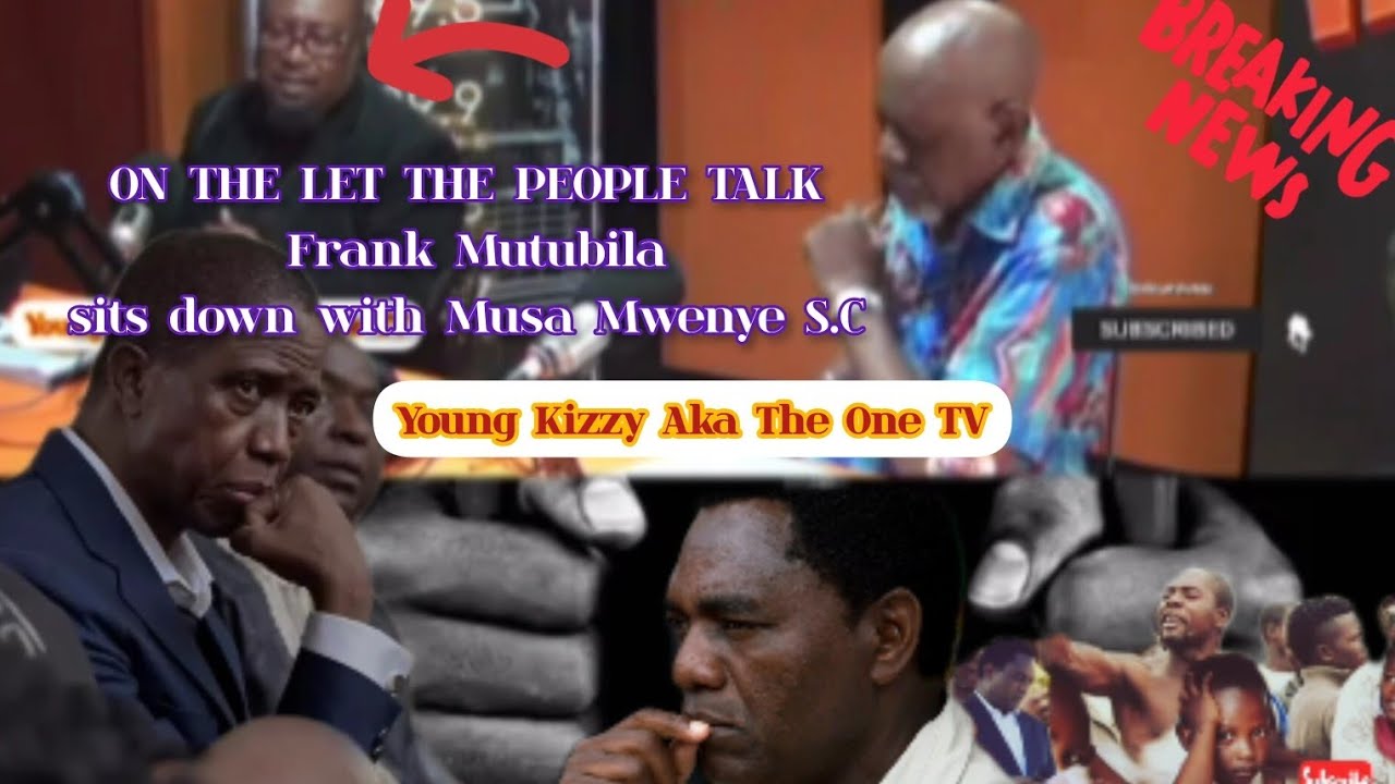FRANK MUTUBILA TALKING ABOUT CONSTITUTION AMENDMENTS ON LET THE PEOPLE ...