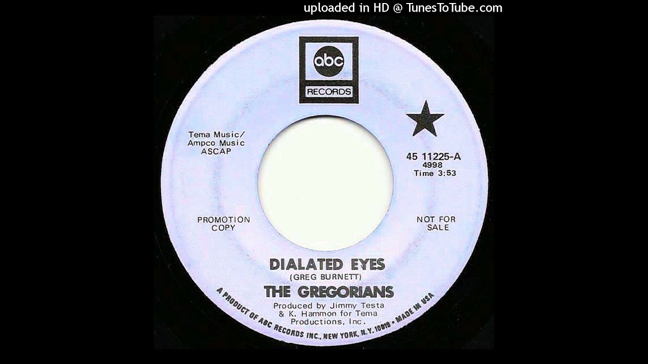THE GREGORIANS-Single (A Side)-Dialated Eyes-{1969} - YouTube