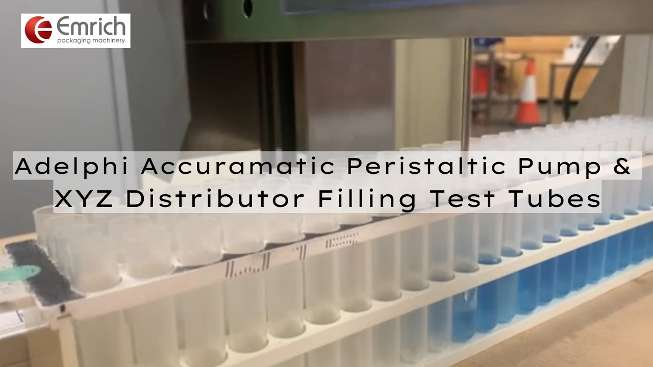 Emrich Packaging Machinery - Adelphi Accuramatic Peristaltic Pump & XYZ ...