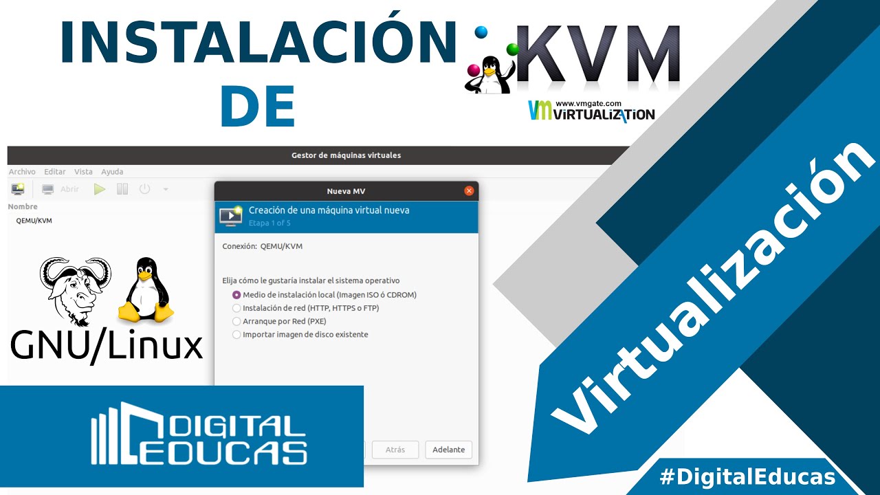 Cómo instalar KVM en Ubuntu de una forma fácil, rápido y sencillo - YouTube