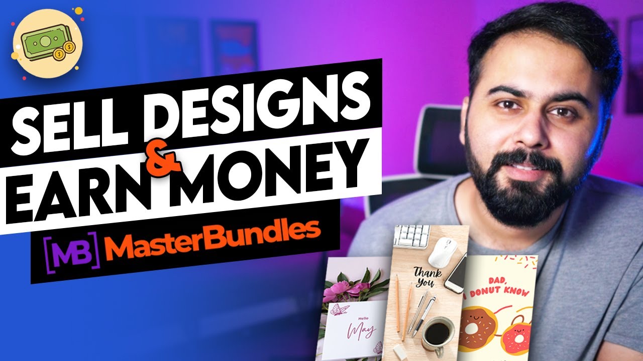 How to Earn Money as a Graphic Designer in 2022, Masterbundles Tutorial ...