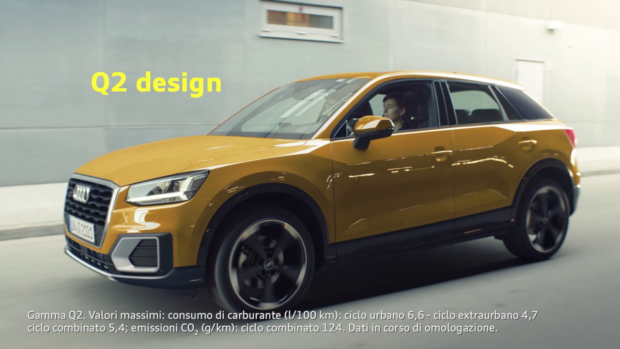 Audi Q2 highlight film Exterieur Design ITA 14072016 - YouTube