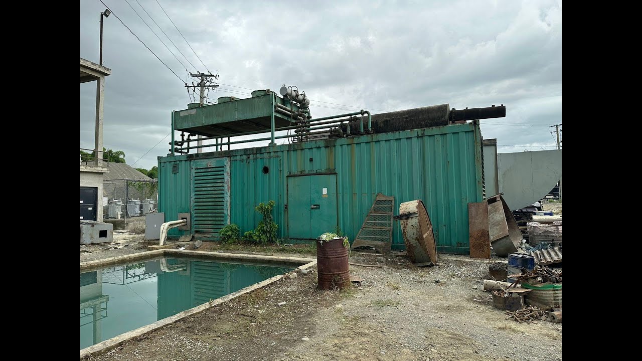 1250KW CUMMINS QSV91-G NATURAL GAS GENERATOR, 2001 – 5514 HRS, CLIMATE ...