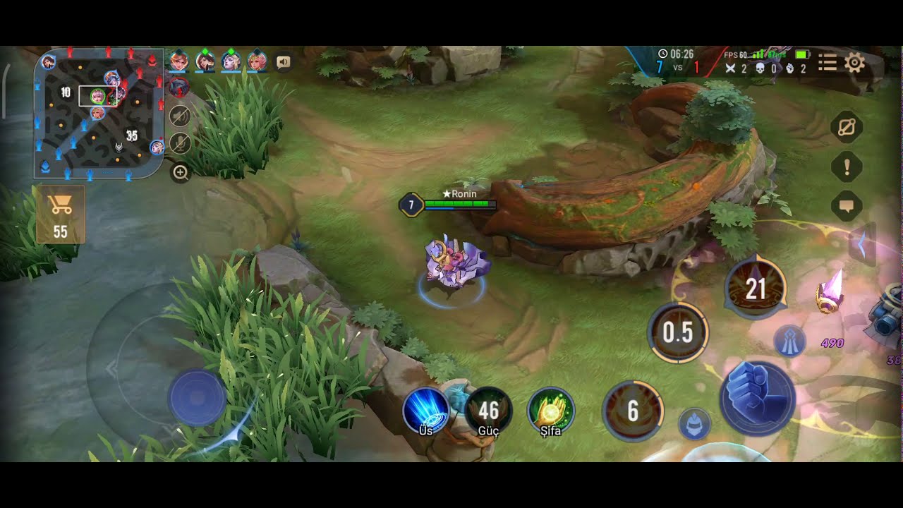 ARENA OF VALOR Aov alice supp plays 1 , 英雄竞技场 - YouTube