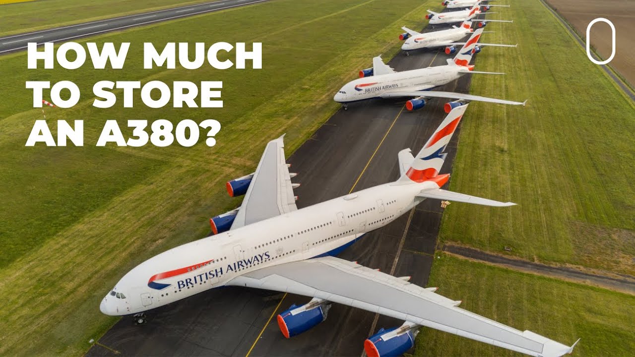 How Much Does It Cost To Store An Airbus A380? - YouTube