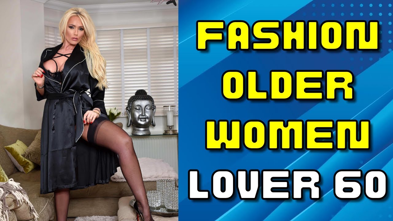 Fashion Old Woman Over 60 Attractively Dressed Classy 190 Youtube