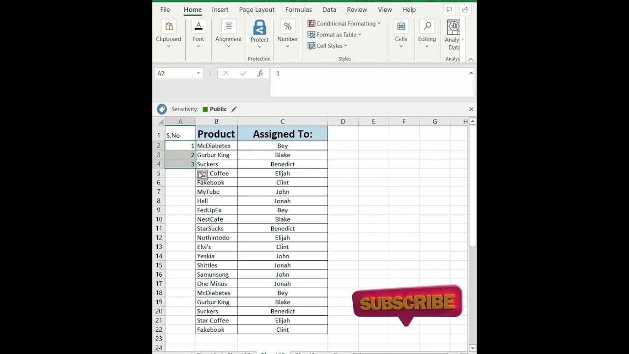How To Add Empty Row Between All The Rows In Excel excel shorts How To Add Empty Row Between All The Rows In Excel excel shorts