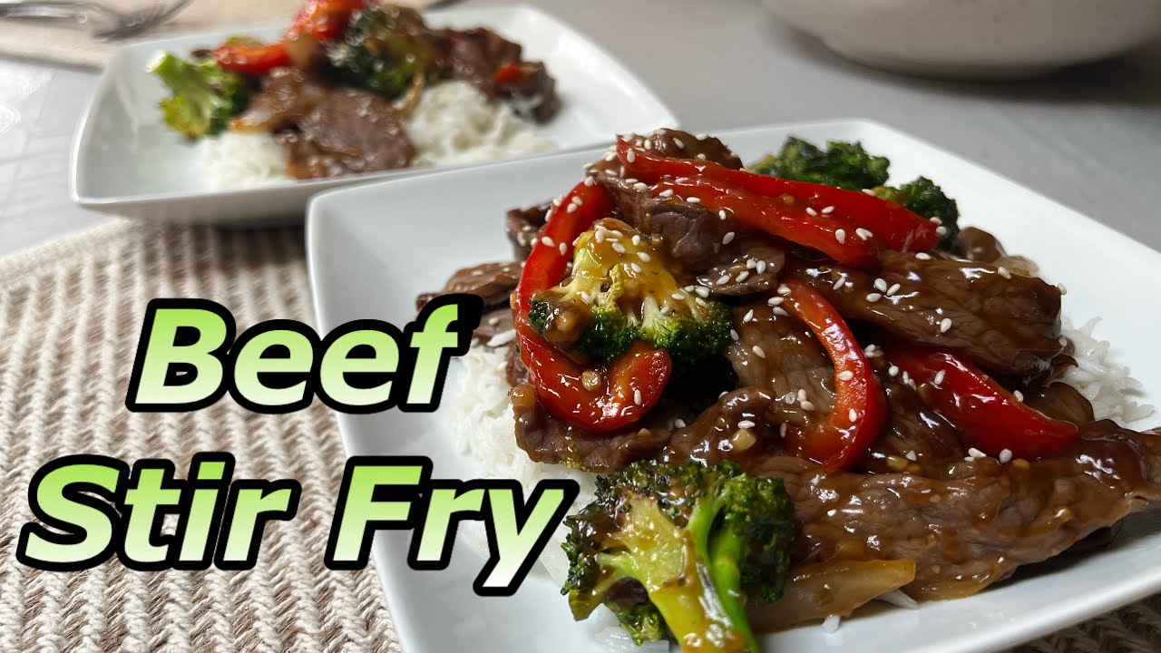 Easy Beef Stir Fry Recipe - Twisted Mikes - YouTube