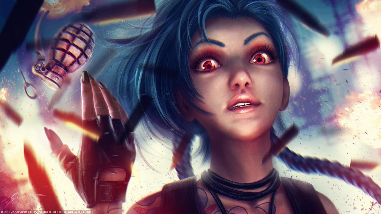 Jinx new skin gameplay season 6 (ranked) - YouTube